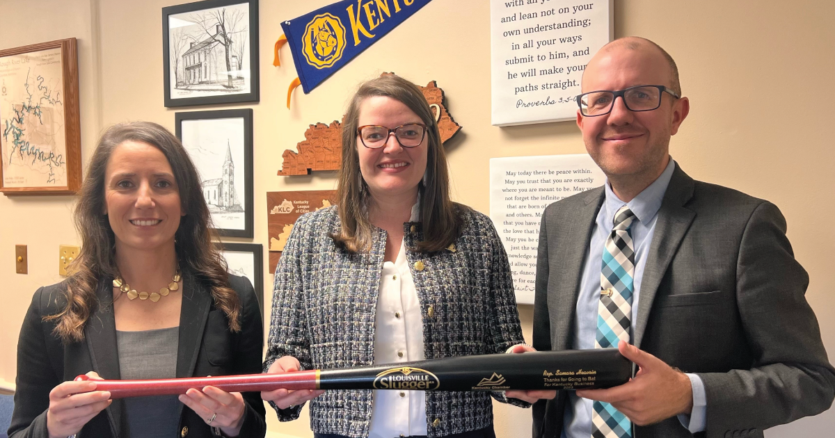 Representative Samara Heavrin Presented with 2023 Kentucky Chamber MVP ...